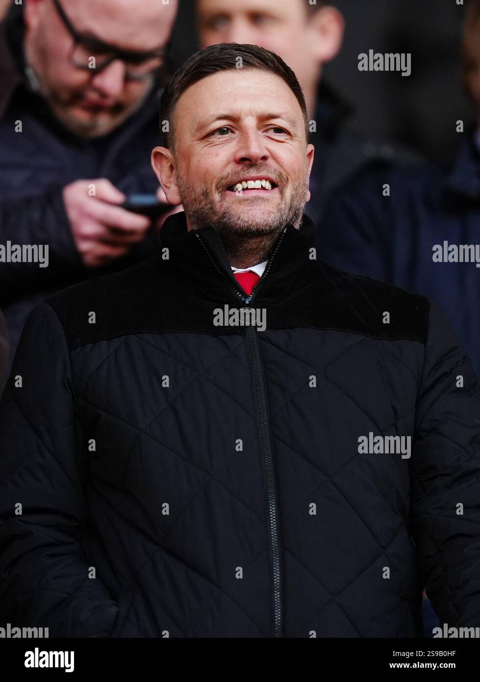 Arsenal managing director Richard Garlick during the Premier League ...