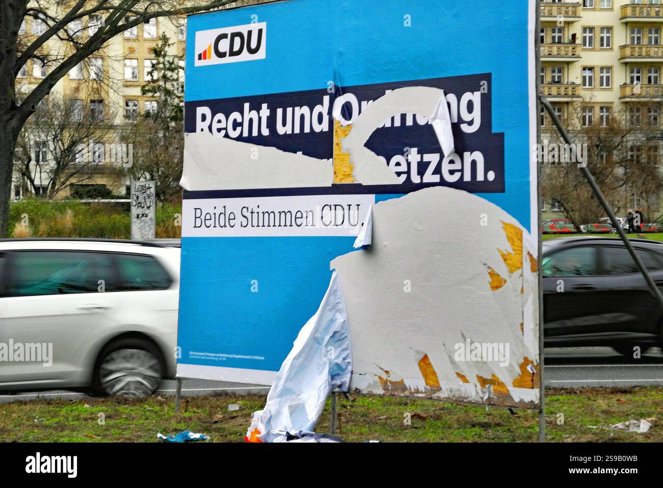Gross-Wahlplakat CDU *** Large CDU election poster Stock Photo - Alamy