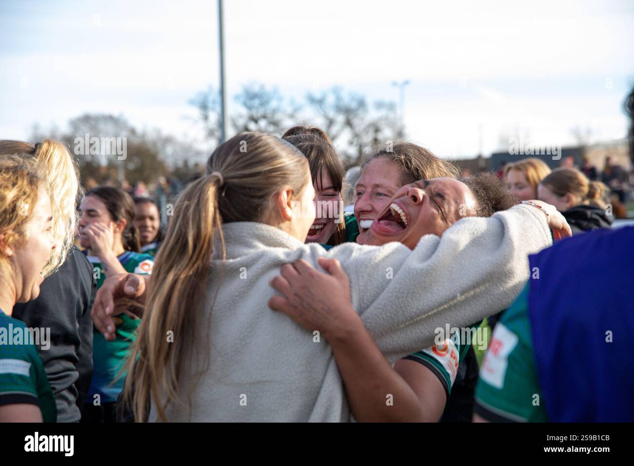 London, UK, 25th January 2025. Ealing Trailfinders players Grace Moore ...