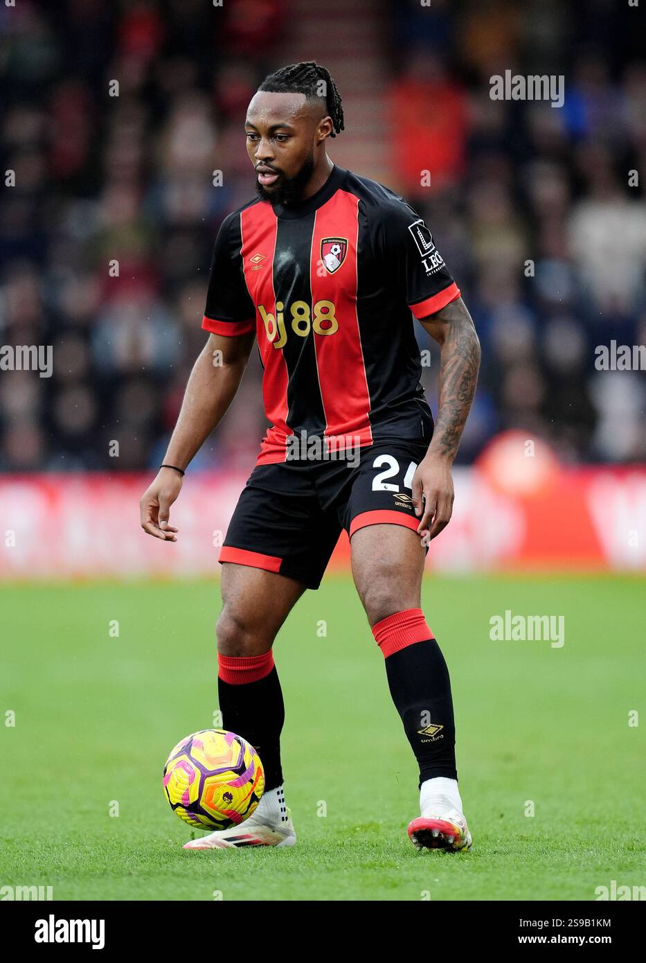Bournemouth's Antoine Semenyo during the Premier League match at the ...