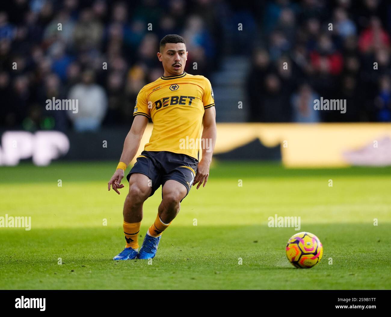 Wolverhampton Wanderers' Andre during the Premier League match at ...