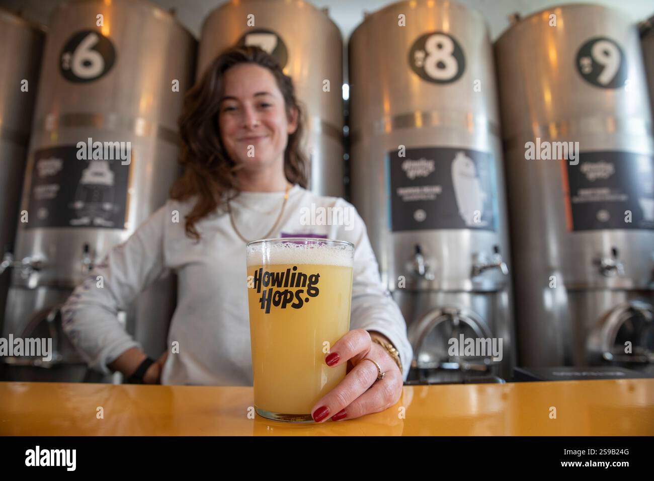 Howling Hops brewery taproom - London on the 16th September, 2024 ...