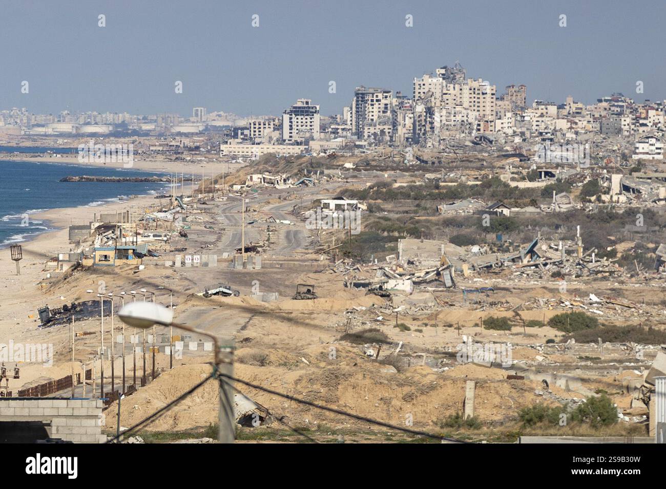 January 25, 2025, Gaza, Gaza, Palestine: January 25, 2025, Gaza ...