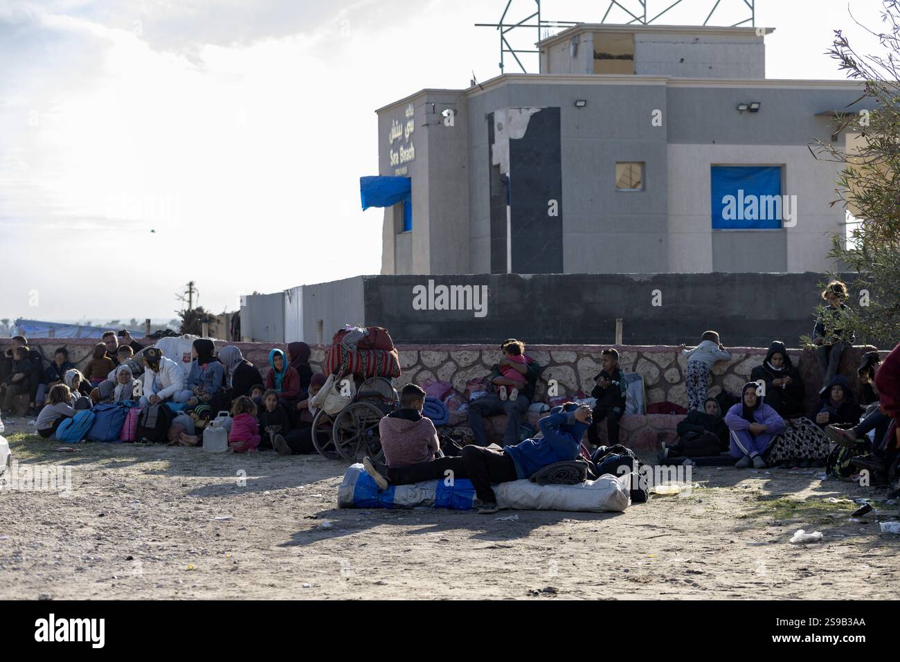 January 25, 2025, Gaza, Gaza, Palestine: January 25, 2025, Gaza ...