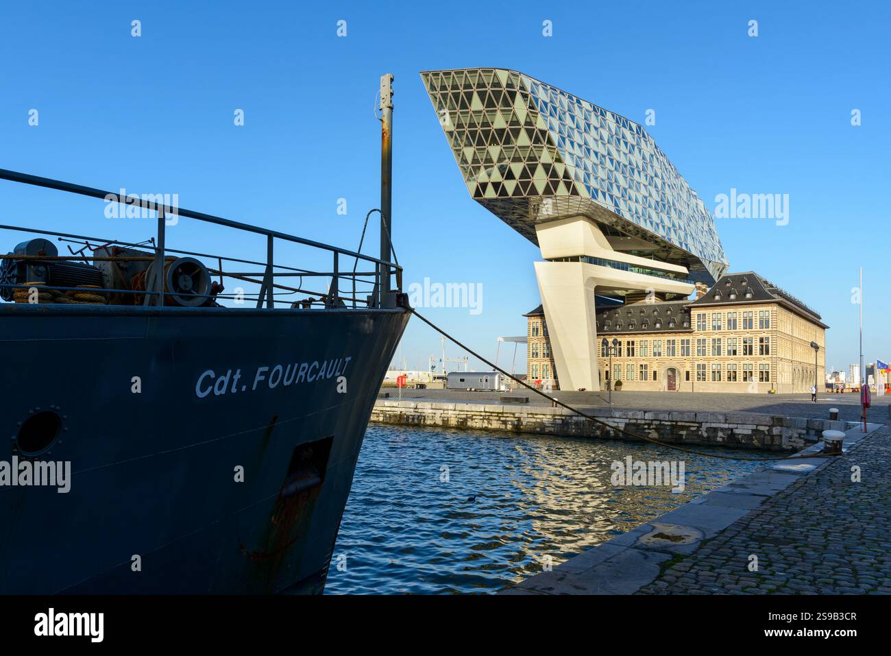 The Port Authority Building in Antwerp, Belgium Stock Photo - Alamy