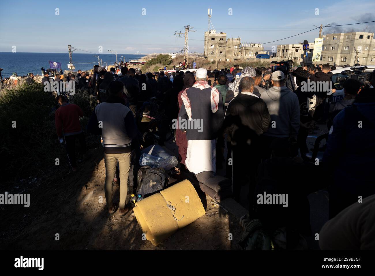 January 25, 2025, Gaza, Gaza, Palestine: January 25, 2025, Gaza ...