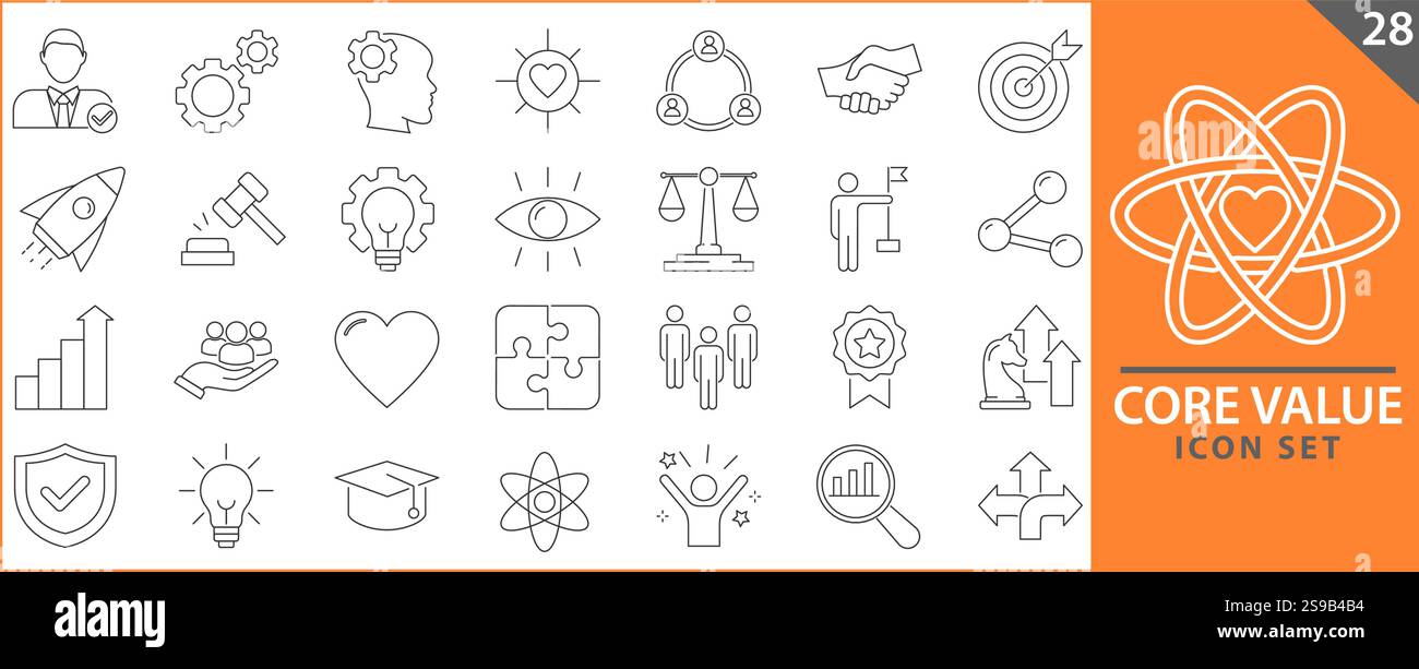 Core values images vector vectors hi-res stock photography and images ...