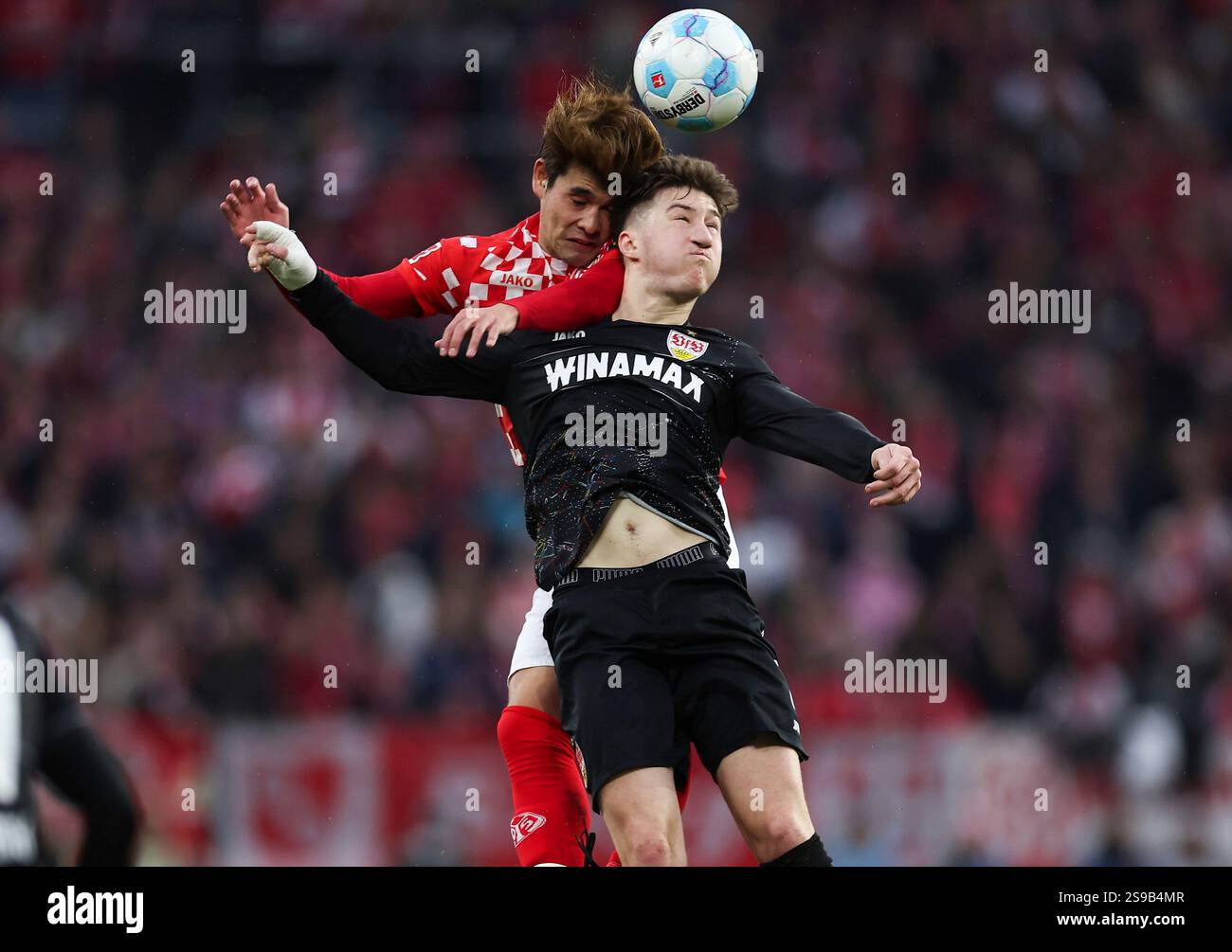 25.01.2024, Fussball Bundesliga, 1. FSV Mainz 05 - VfB Stuttgart ...