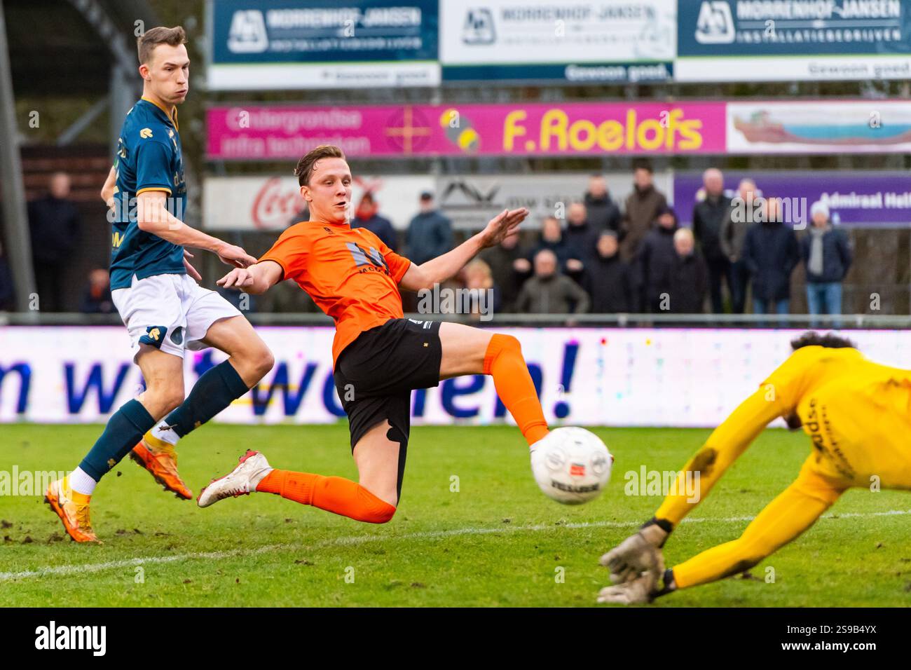HARDENBERG, Sportpark De Boshoek, 25-01-2025 , season 2024 / 2025 ...
