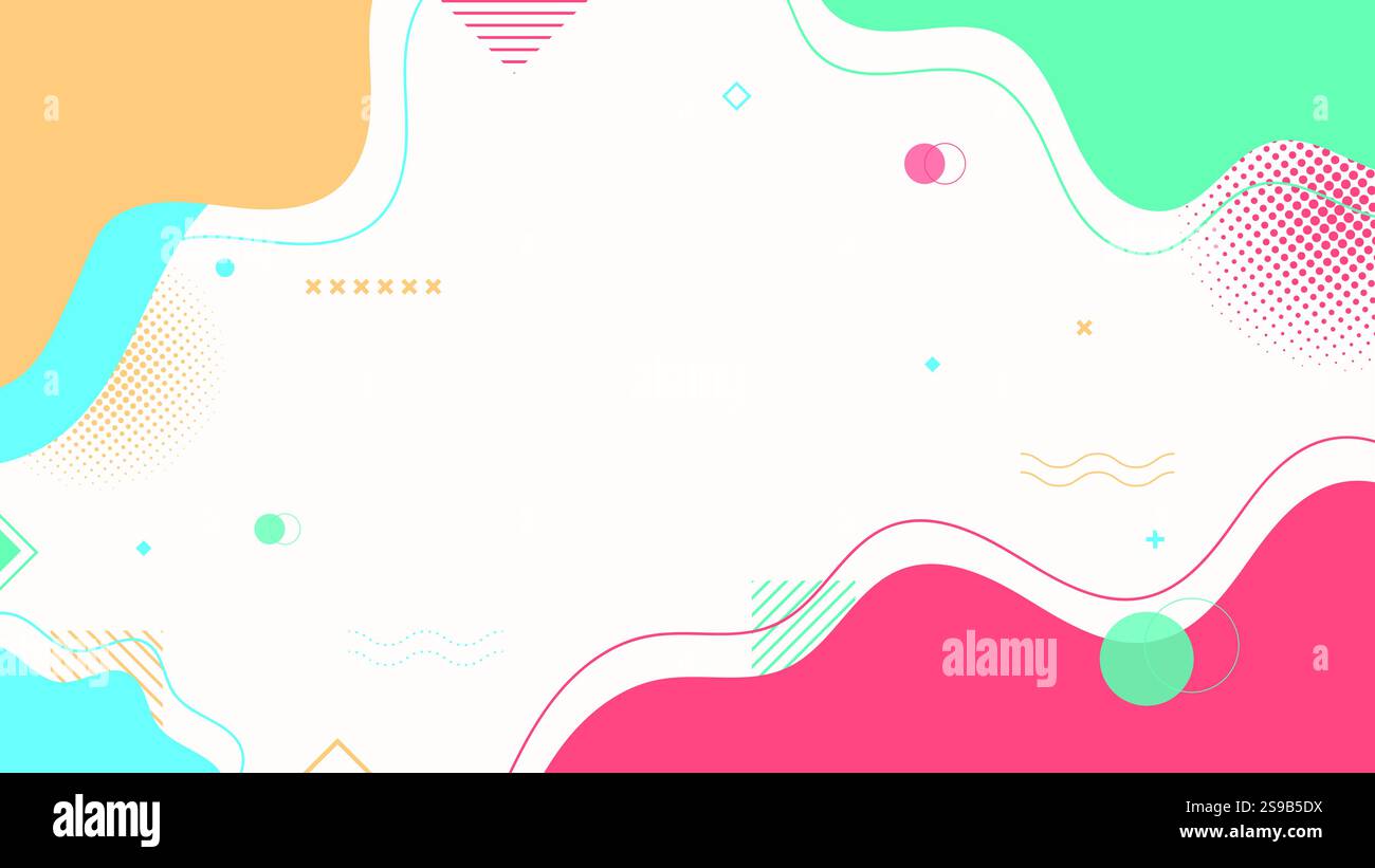 Vector abstract pop art pattern background with lines and dots. Vector ...