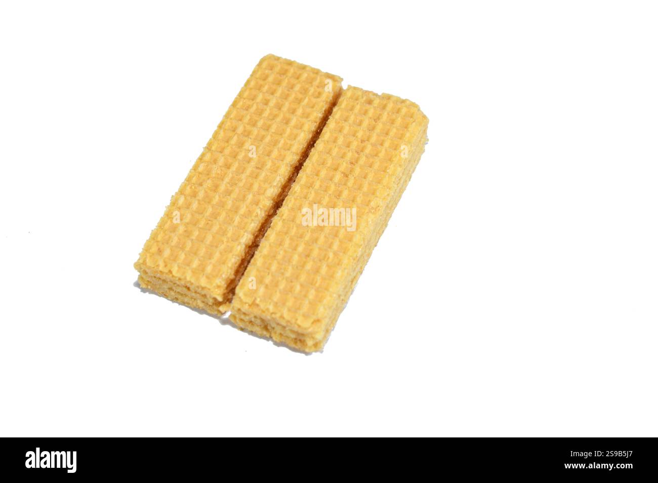 layers of wafer biscuits filled with creamy vanilla, a wafer is a crisp ...
