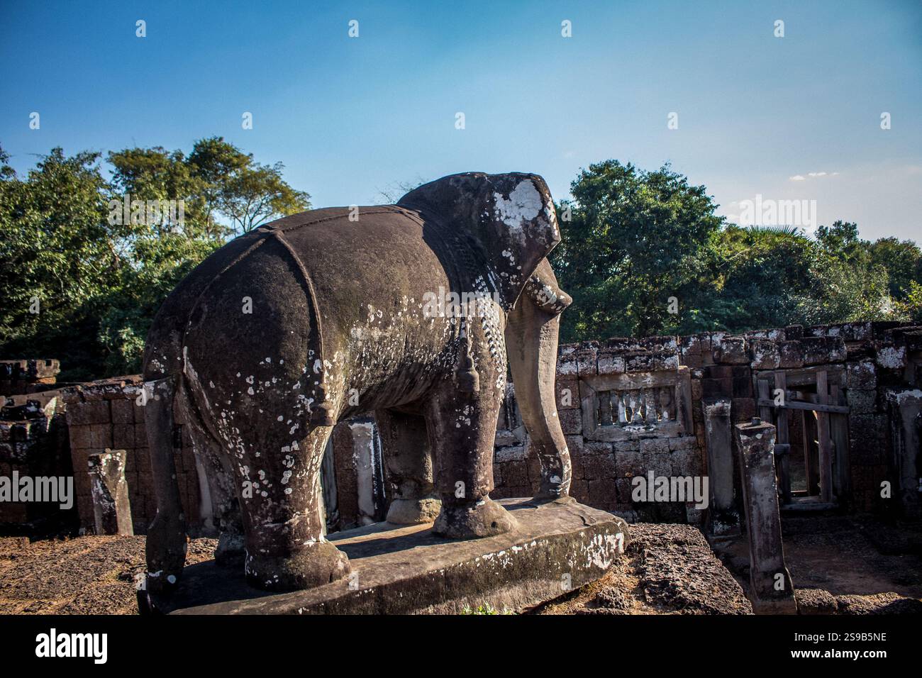 Siem reap, Cambodia, January 21, 2025 Architecture of Pre Rup temple at ...