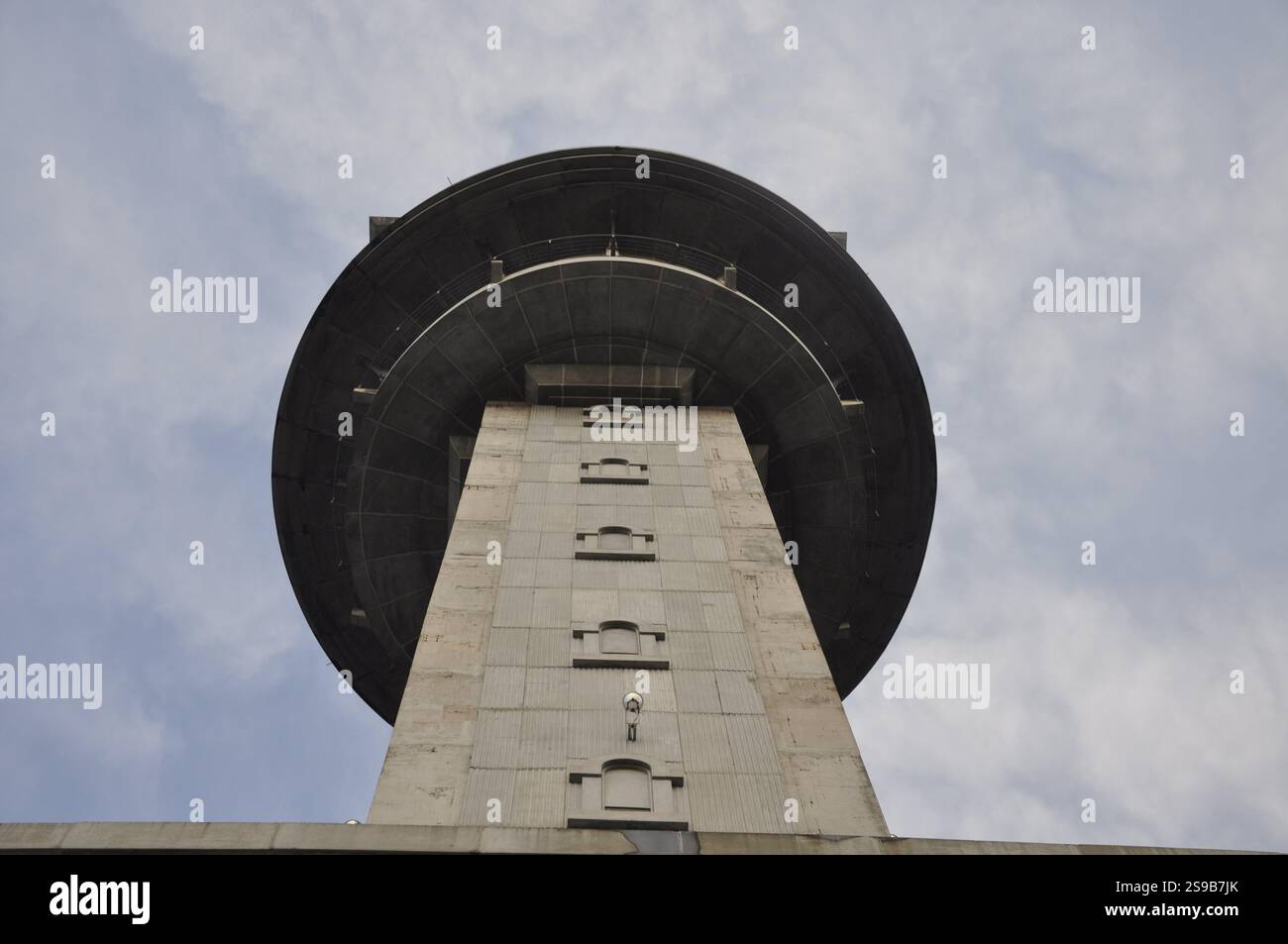The tower of the Central Java Grand Mosque from below Stock Photo - Alamy