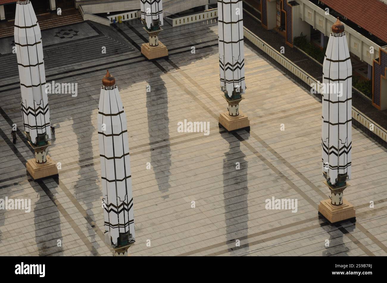 Semarang, Central Java, Indonesia - June 14, 2010: Great Mosque of ...