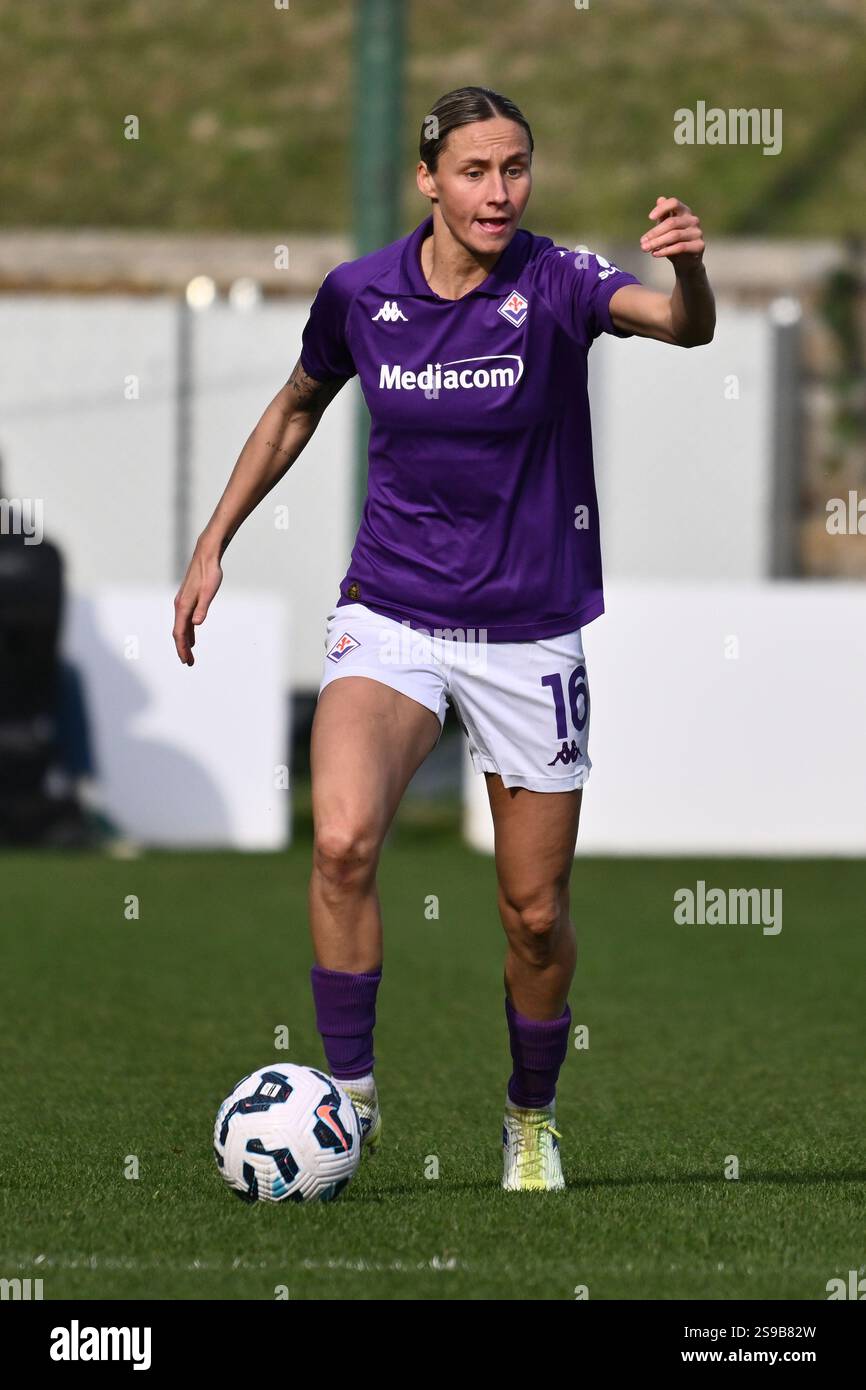 Kaja Erzen of A.C.F Fiorentina is in action during the 16th day of the ...