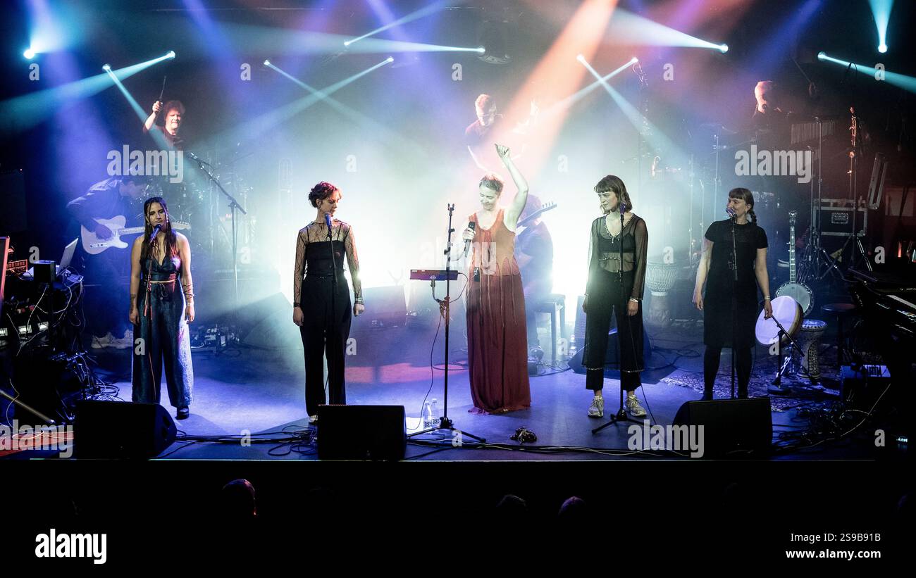Sorten Muld live in concert @ VoxHall, Aarhus, Denmark Stock Photo - Alamy