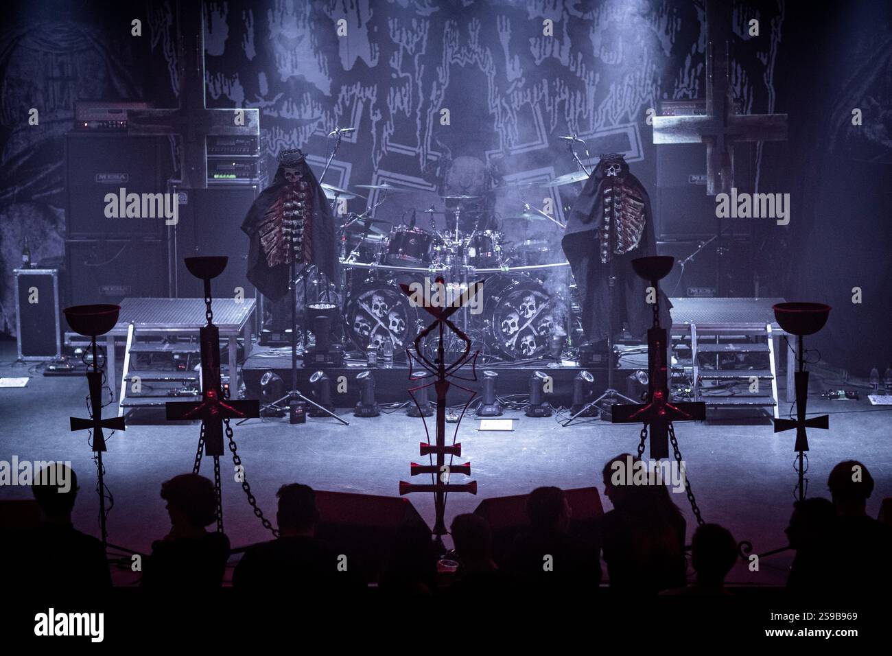 Belphegor live in concert @ VoxHall, Aarhus, Denmark Stock Photo - Alamy