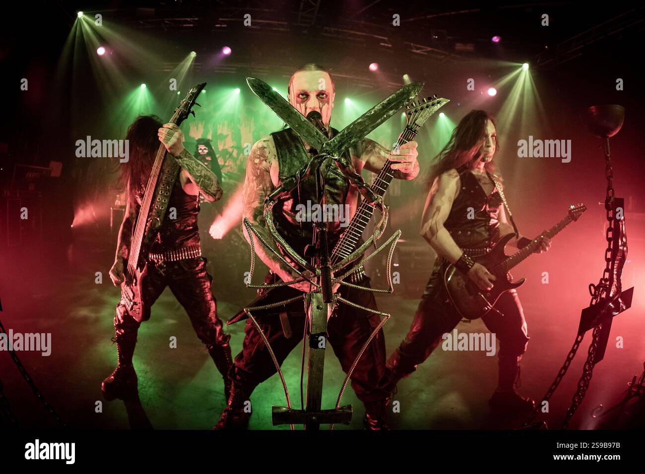 Belphegor live in concert @ VoxHall, Aarhus, Denmark Stock Photo - Alamy