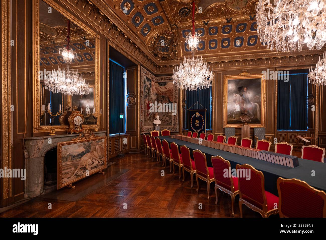 Stockholm, Sweden - Aug 2, 2024: The Royal Palace (Kungliga slotten ...