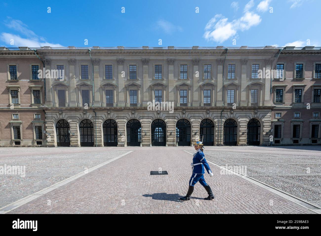 Stockholm, Sweden - Aug 2, 2024: The Royal Palace (Kungliga slotten ...