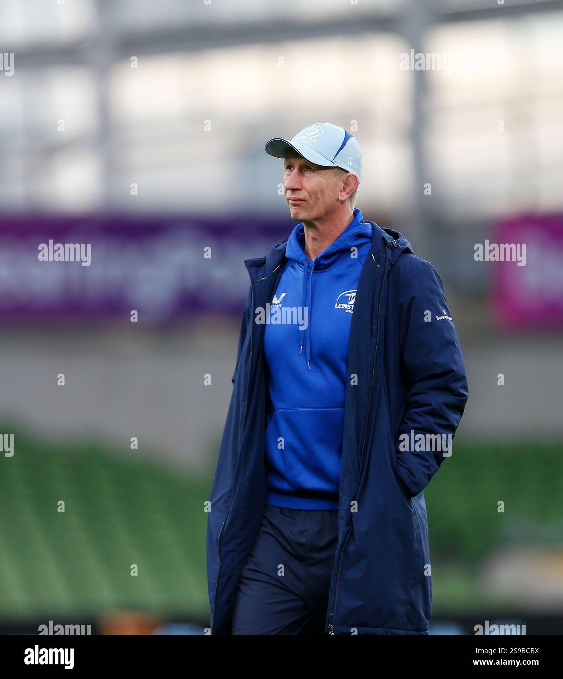 25th January 2025; Aviva Stadium, Dublin, Ireland; United Rugby ...