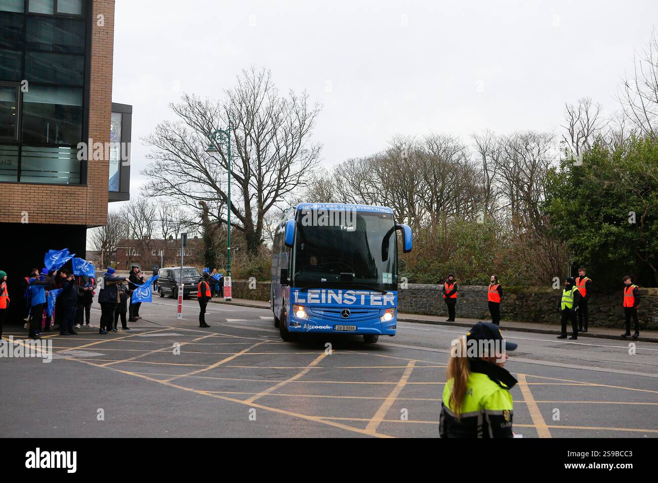 25th January 2025; Aviva Stadium, Dublin, Ireland; United Rugby ...