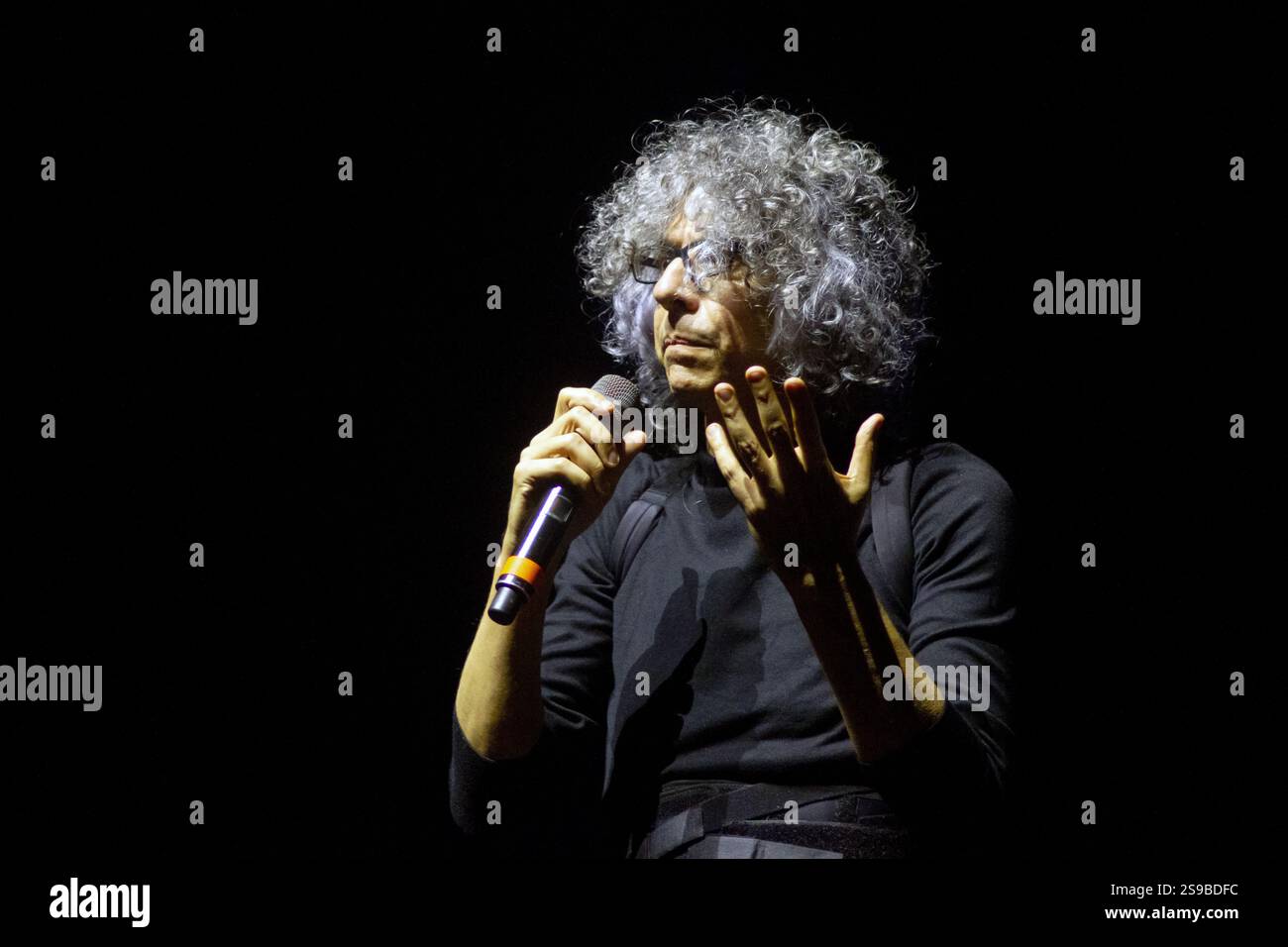 Giovanni Allevi performs during his Piano Solo Tour at Gran Teatro Geox ...