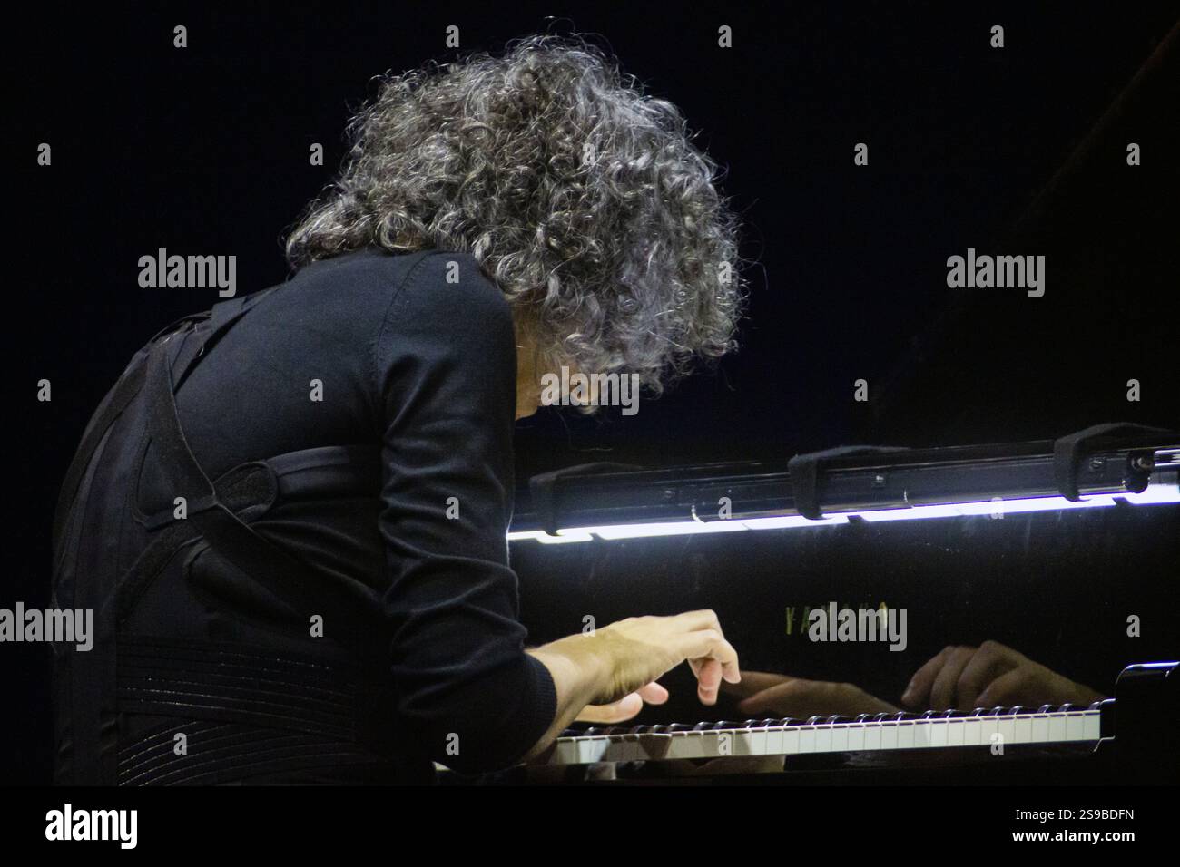 Giovanni Allevi performs during his Piano Solo Tour at Gran Teatro Geox ...