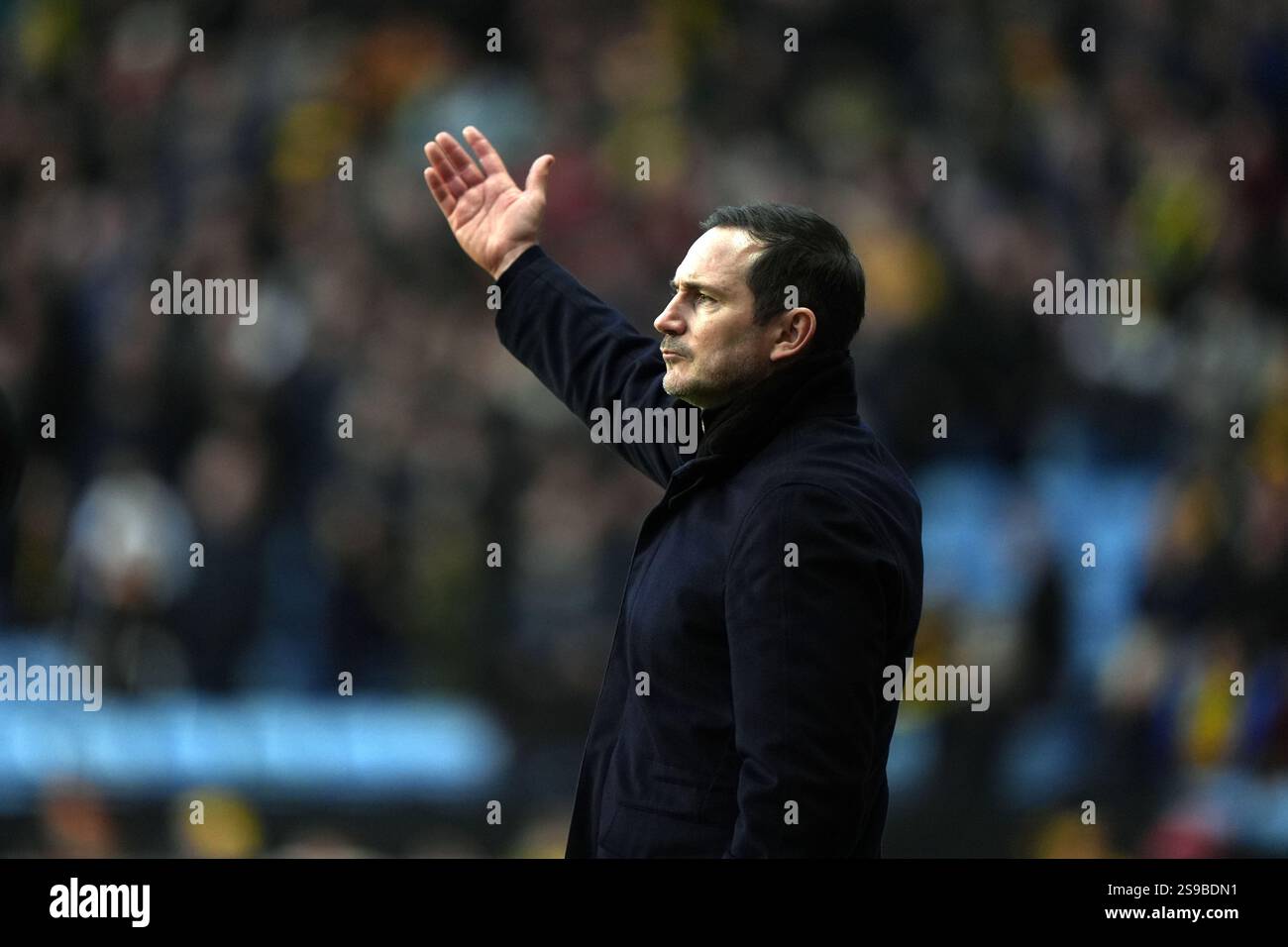 Coventry City head coach Frank Lampard during the Sky Bet Championship ...