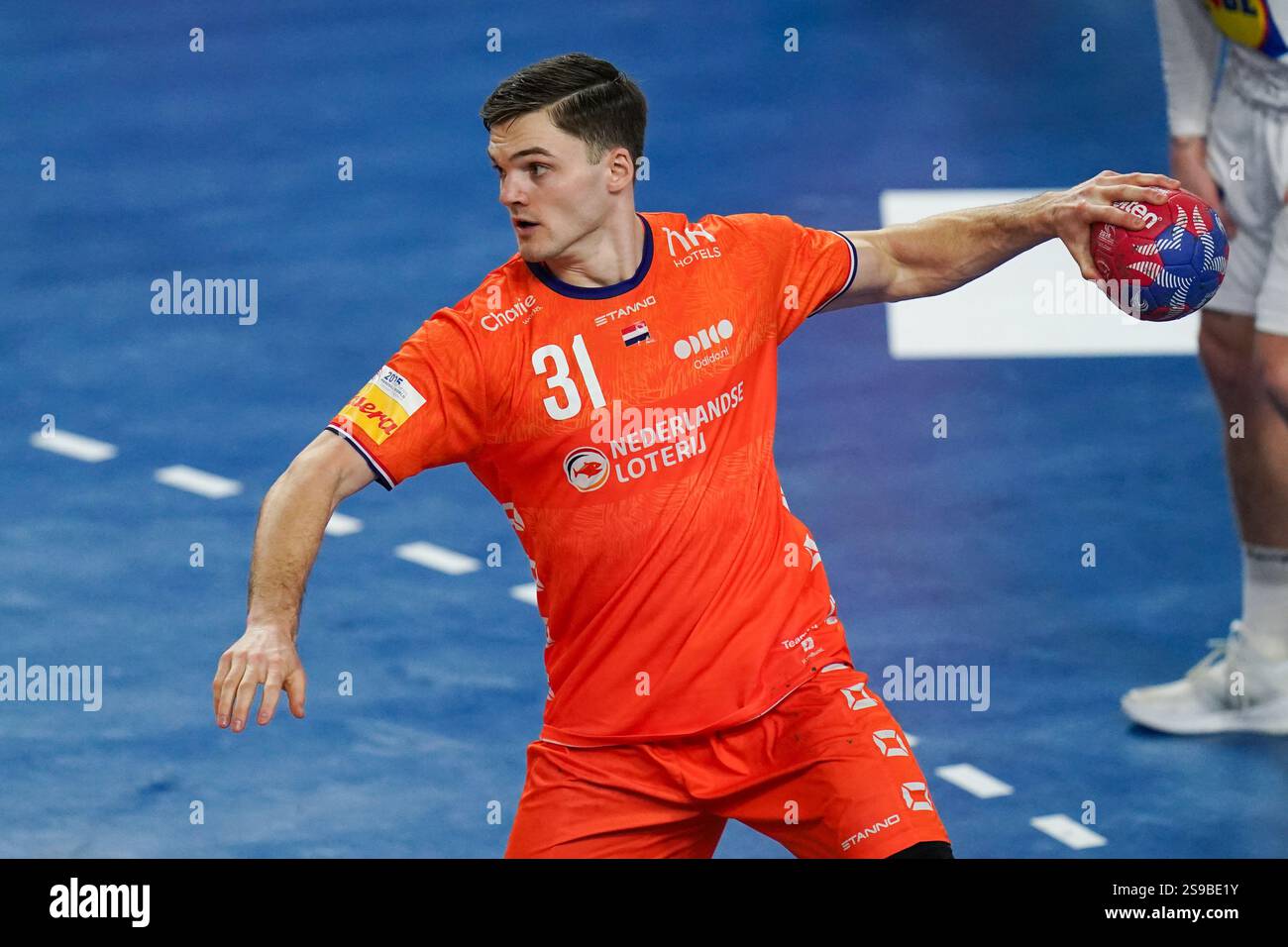 VARAZDIN, CROATIA - JANUARY 25: Kay Smits of The Netherlands during the ...