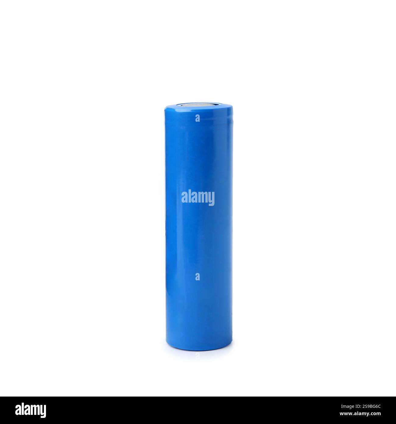 One AA cell battery isolated on white Stock Photo - Alamy