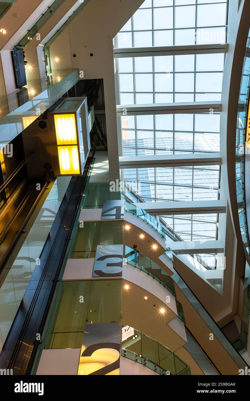 Chicago, Illinois - United States - January 13th, 2025: Interior of ...