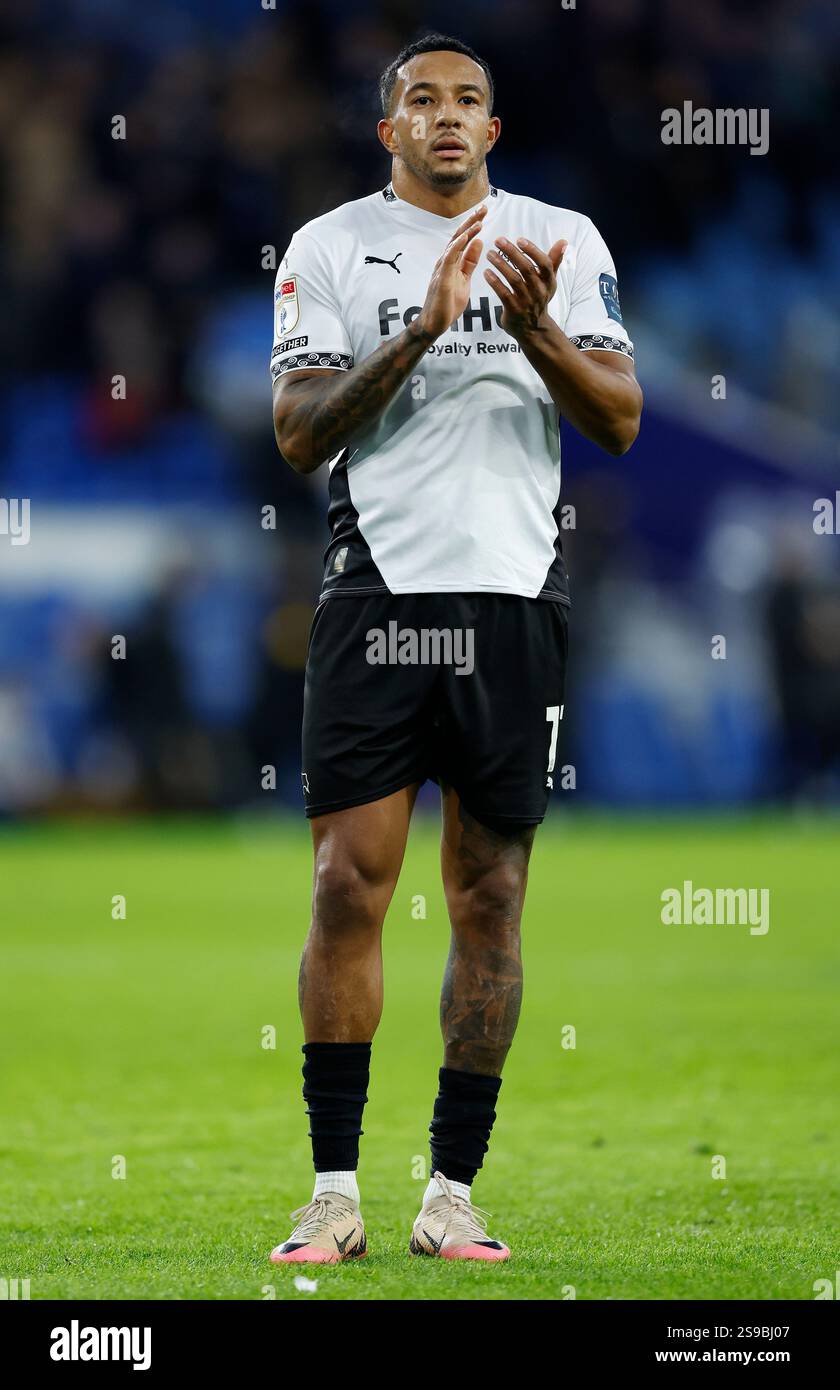 Derby County's Nathaniel Mendez-Laing after the Sky Bet Championship ...