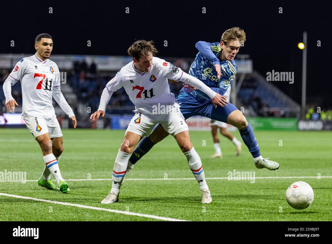 VELSEN, 25-01-2025, 711 Stadion. Dutch Football, Keuken Kampioen Divisie, Season 2024 / 2025 ...