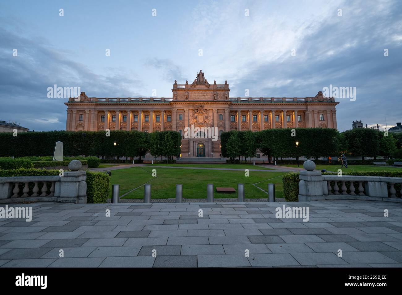 Riksdag - building of the Swedish parliament in Stockholm, Sweden Stock Photo - Alamy