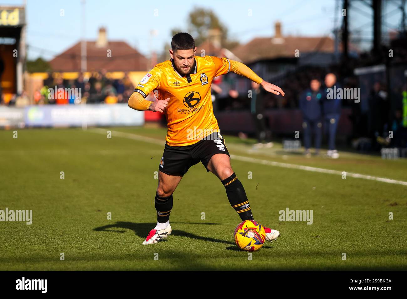 Danny Andrew of Cambridge United in action during the EFL League One ...