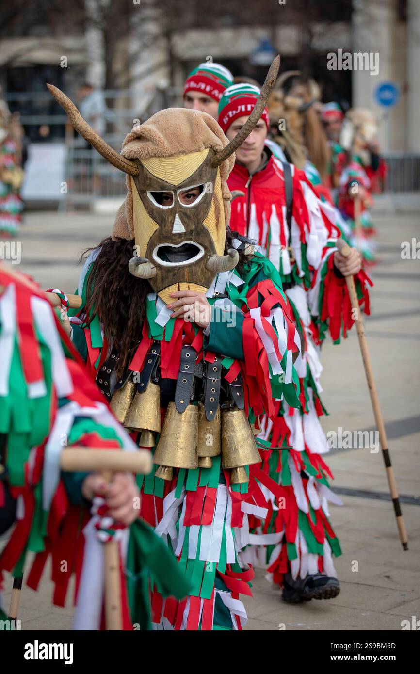 Pernik, Bulgaria - January 24, 2025: 31st Anniversary Masquerade ...