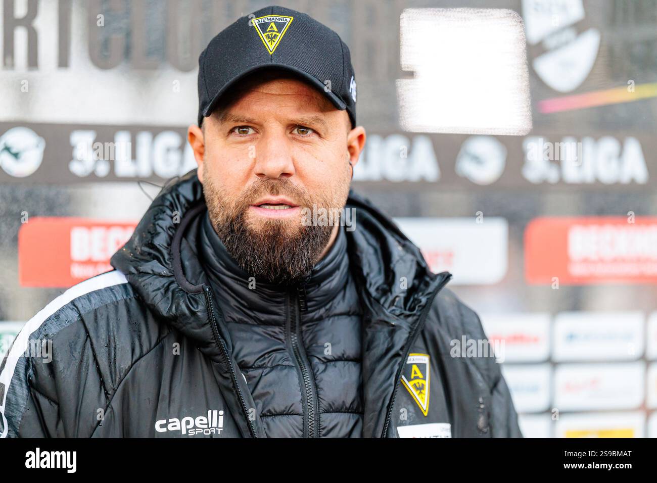 Heiner Beckhaus (Alemannia Aachen, Cheftrainer) GER, SC Verl vs ...