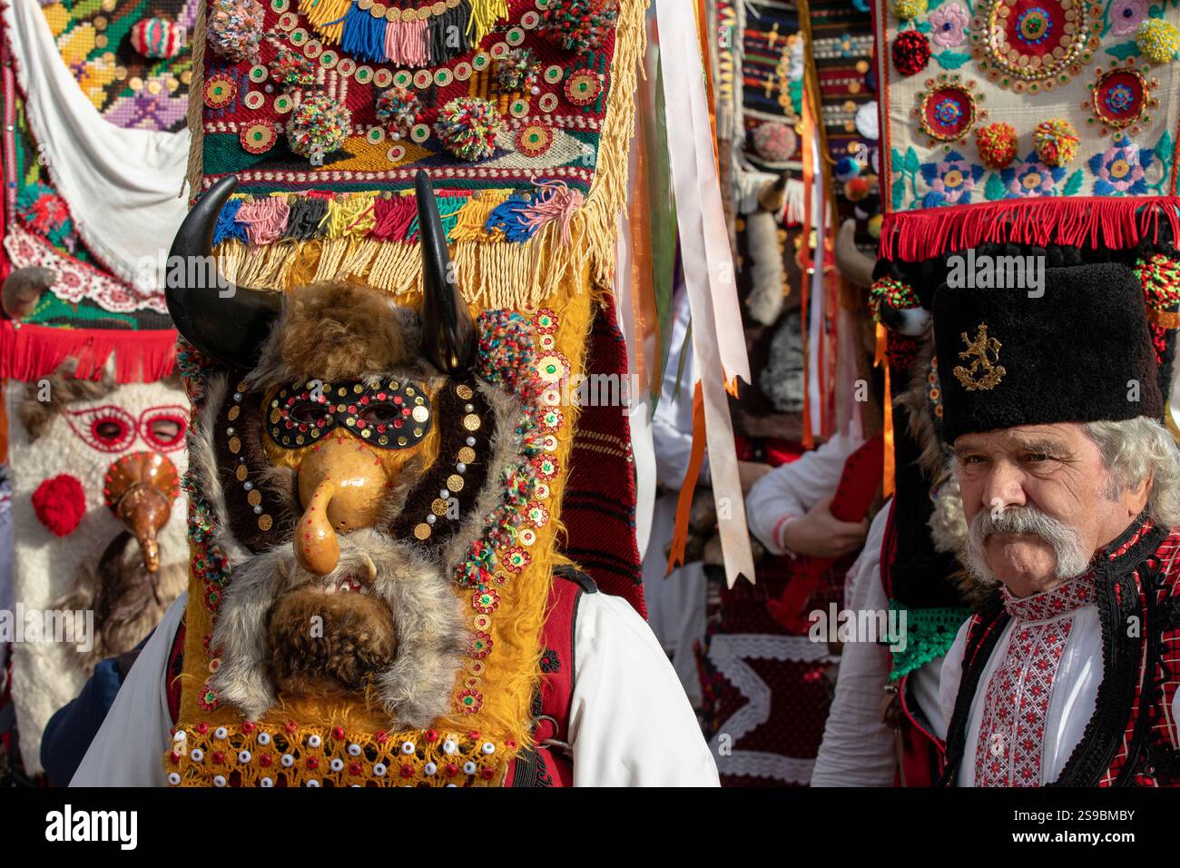 Pernik, Bulgaria - January 24, 2025: 31st Anniversary Masquerade ...