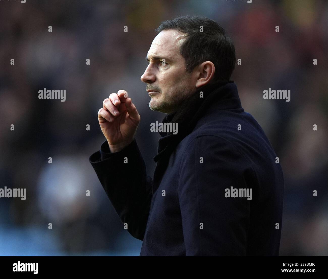 Coventry City head coach Frank Lampard during the Sky Bet Championship ...