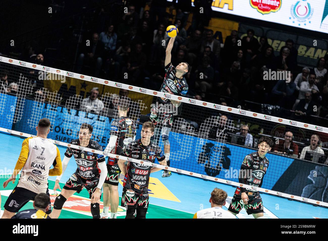 BEN TARA Wassim during Del Monte Coppa Italia - Sir Susa Vim Perugia vs ...