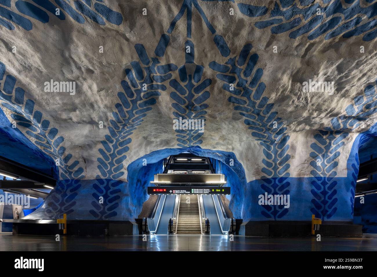 Stockholm, Sweden - Aug 7, 2024: T-Centralen Station of the Subway in ...