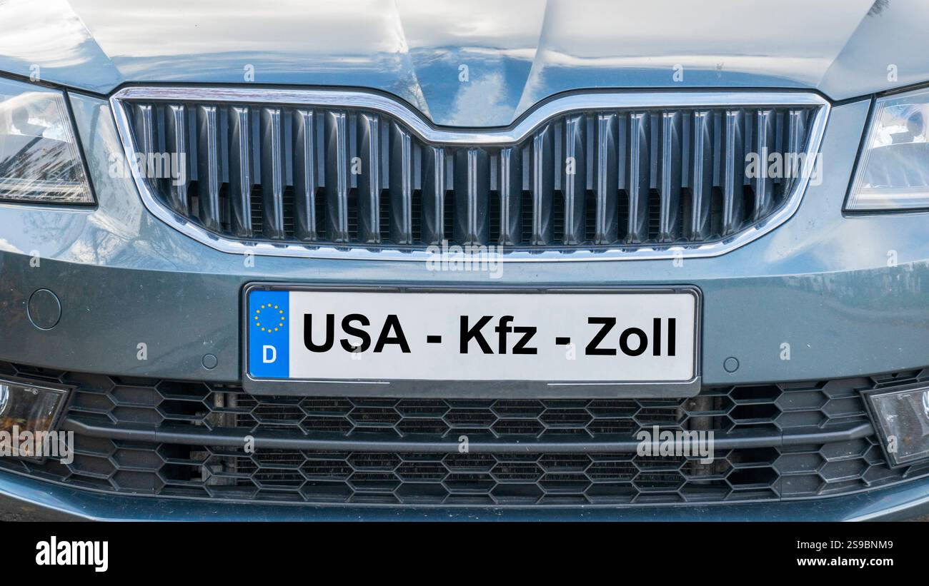 Us kfz zoll hi-res stock photography and images - Alamy