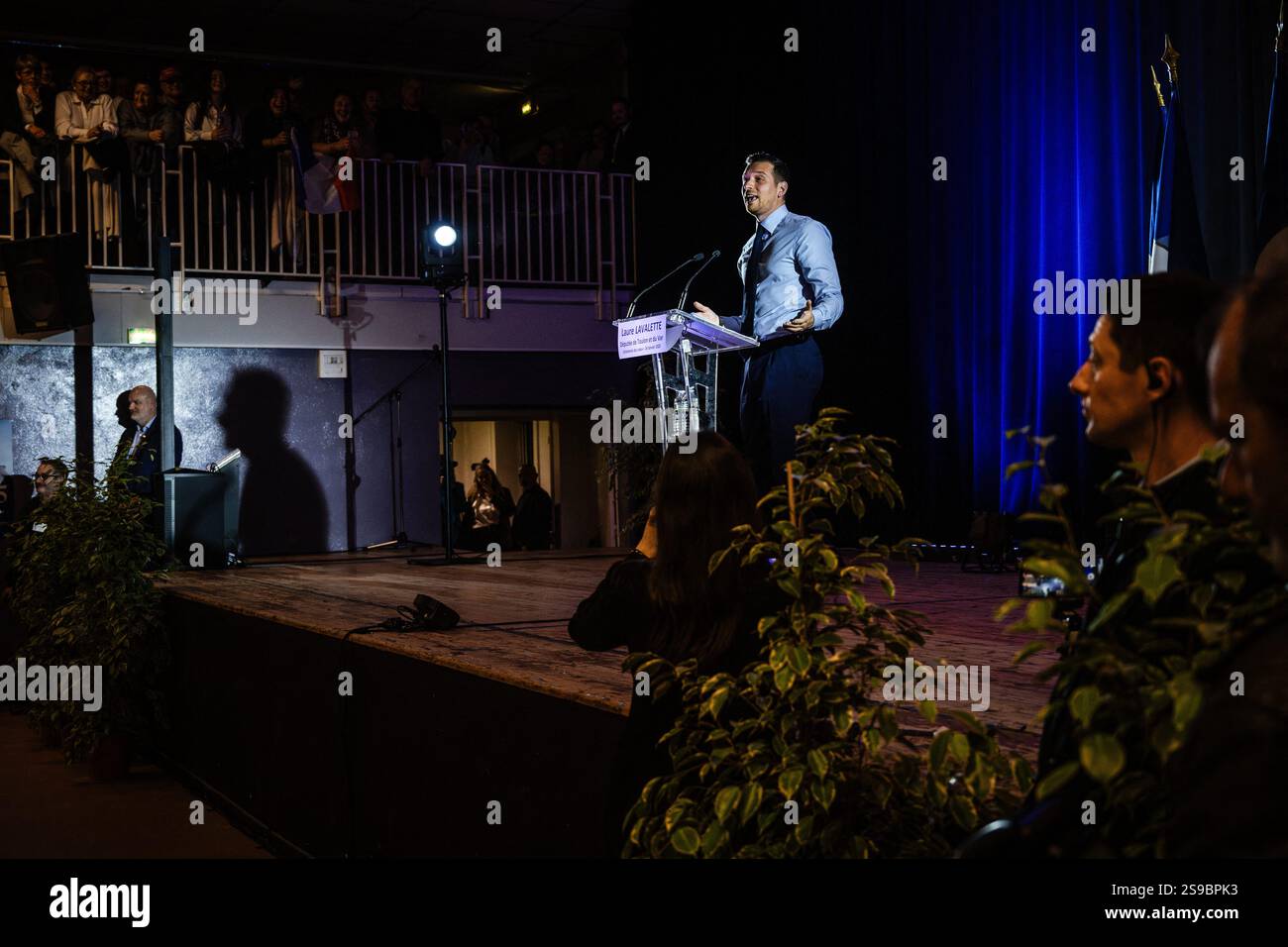 French far-right party Rassemblement National (RN) President Jordan ...