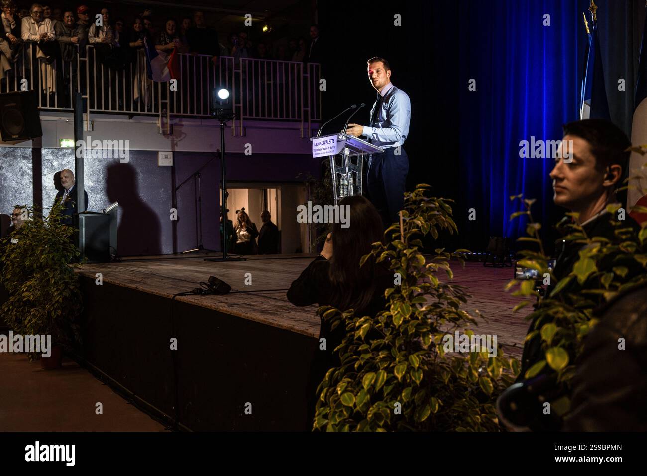 French far-right party Rassemblement National (RN) President Jordan ...
