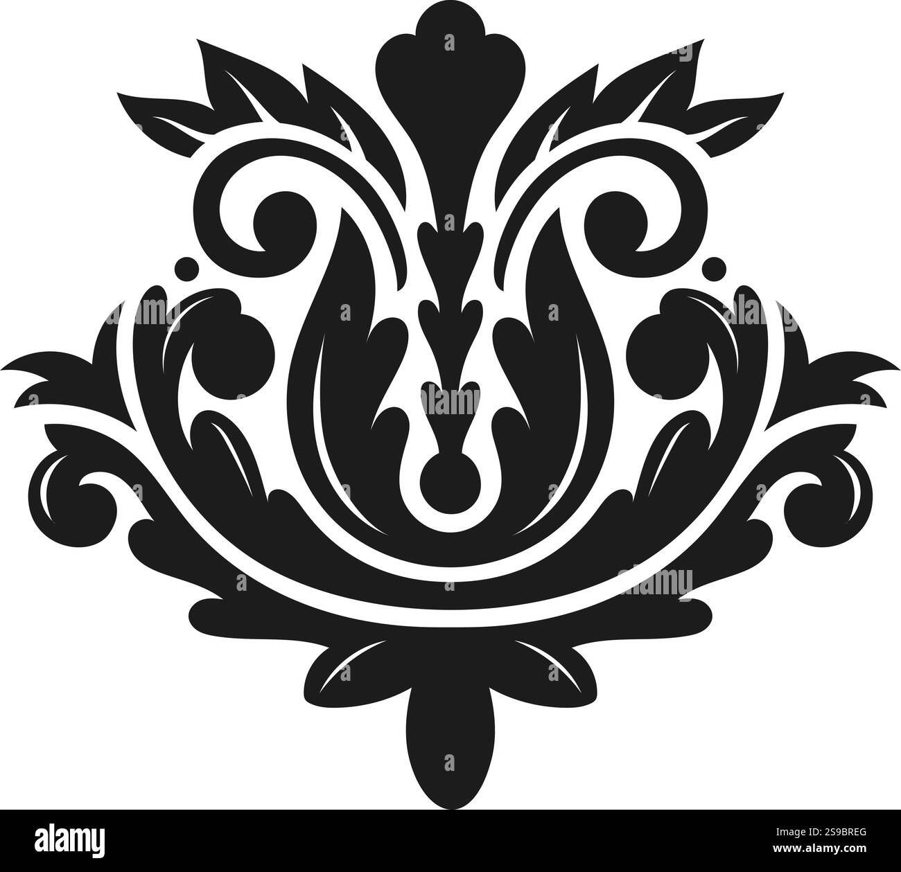 Acanthus scroll hi-res stock photography and images - Alamy