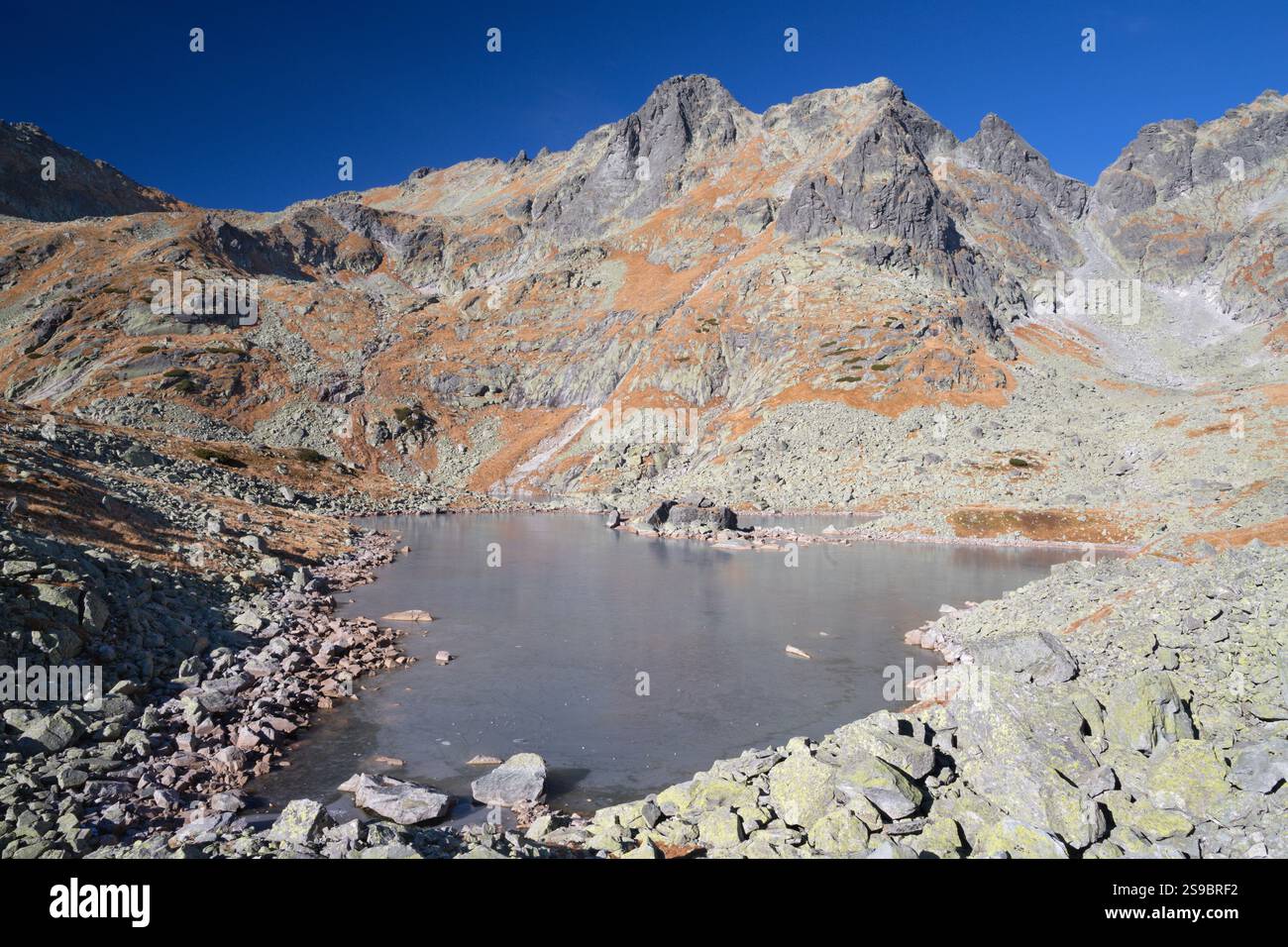 High Tatras - Slovakia - The the look to Zabie pleso lake with the ...