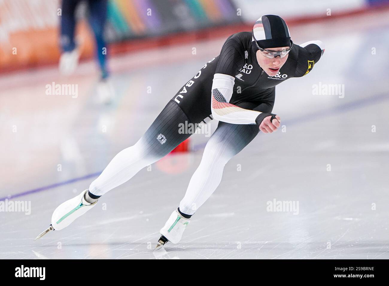 CALGARY, CANADA - JANUARY 25: Lea Sophie Scholz of Germany competing ...
