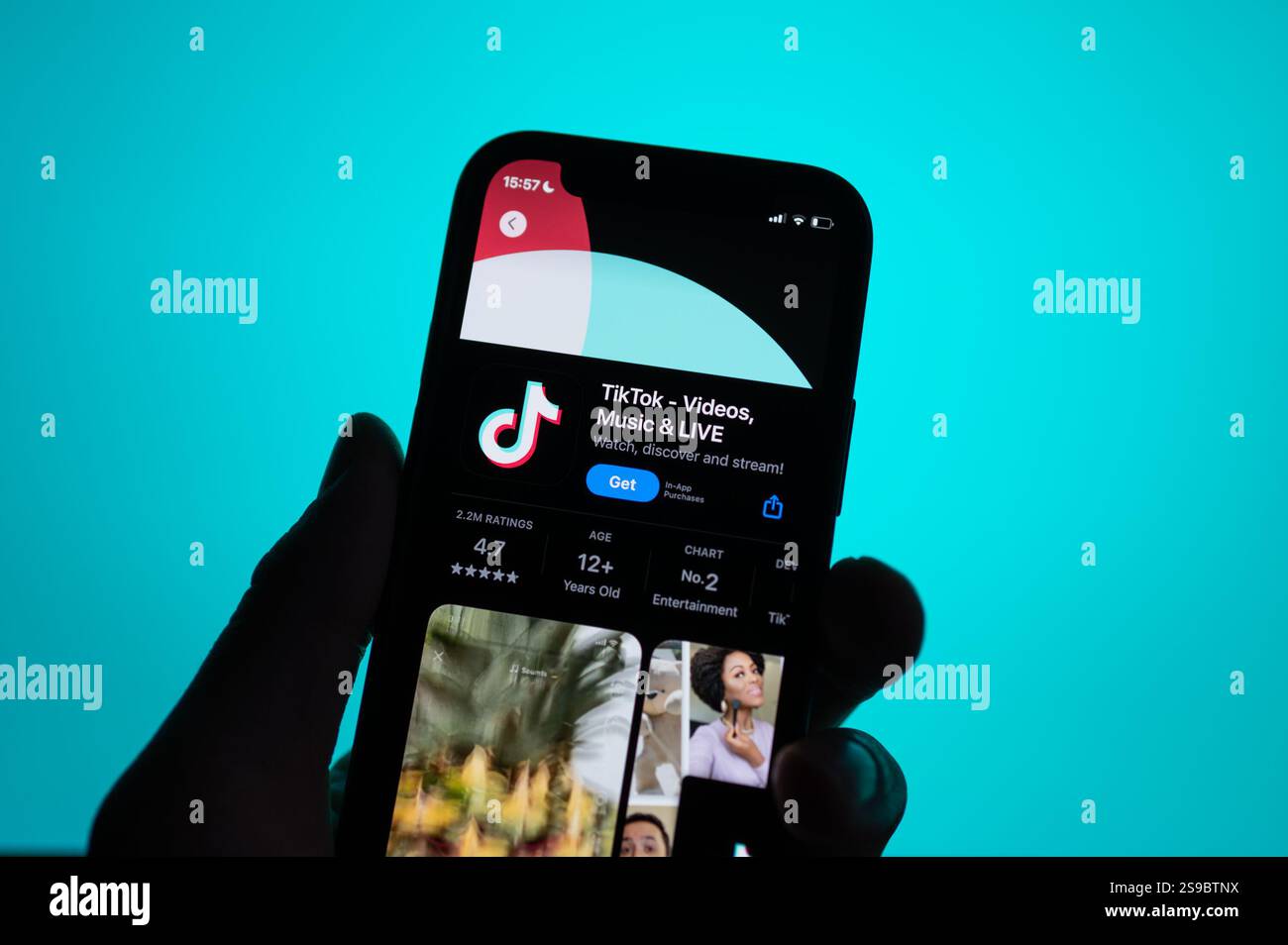 Tiktok ban 2025 hi-res stock photography and images - Alamy