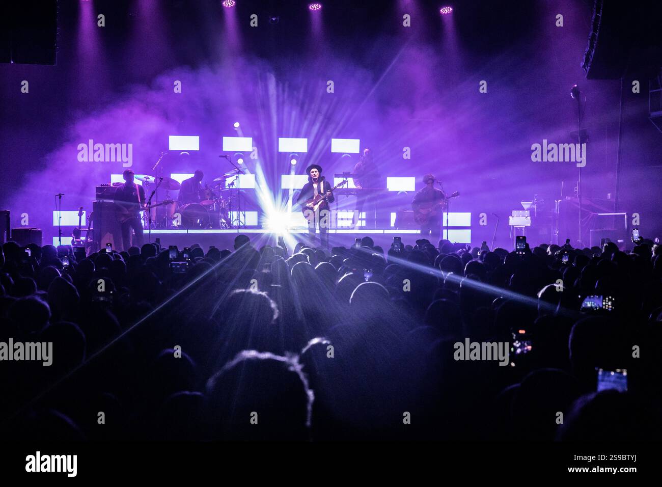 Copenhagen, Denmark. 24th, January 2025. The English singer, songwriter ...